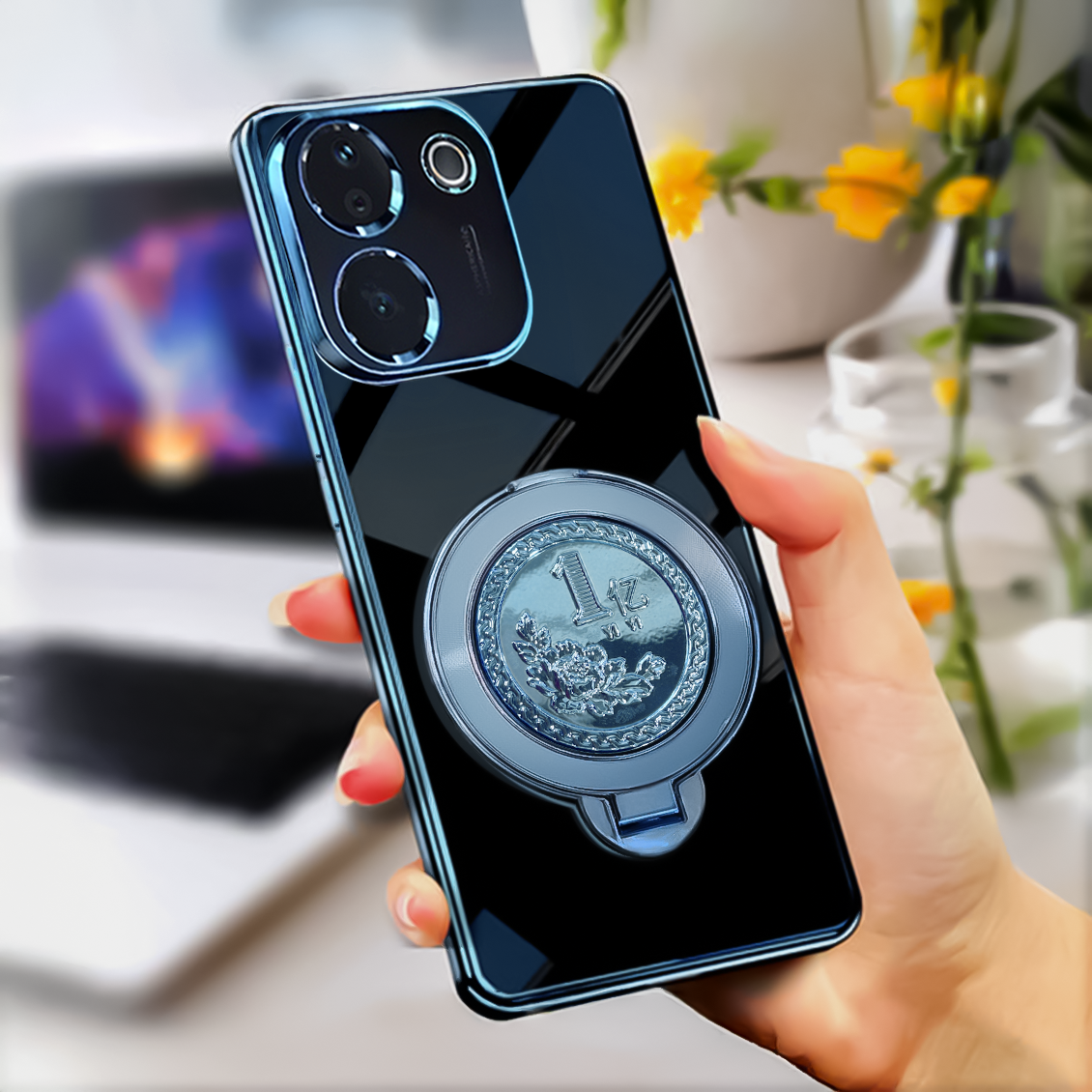 Vivo T3 Pro 5G Electroplating Billion Wheel Case – QWERTY CASES